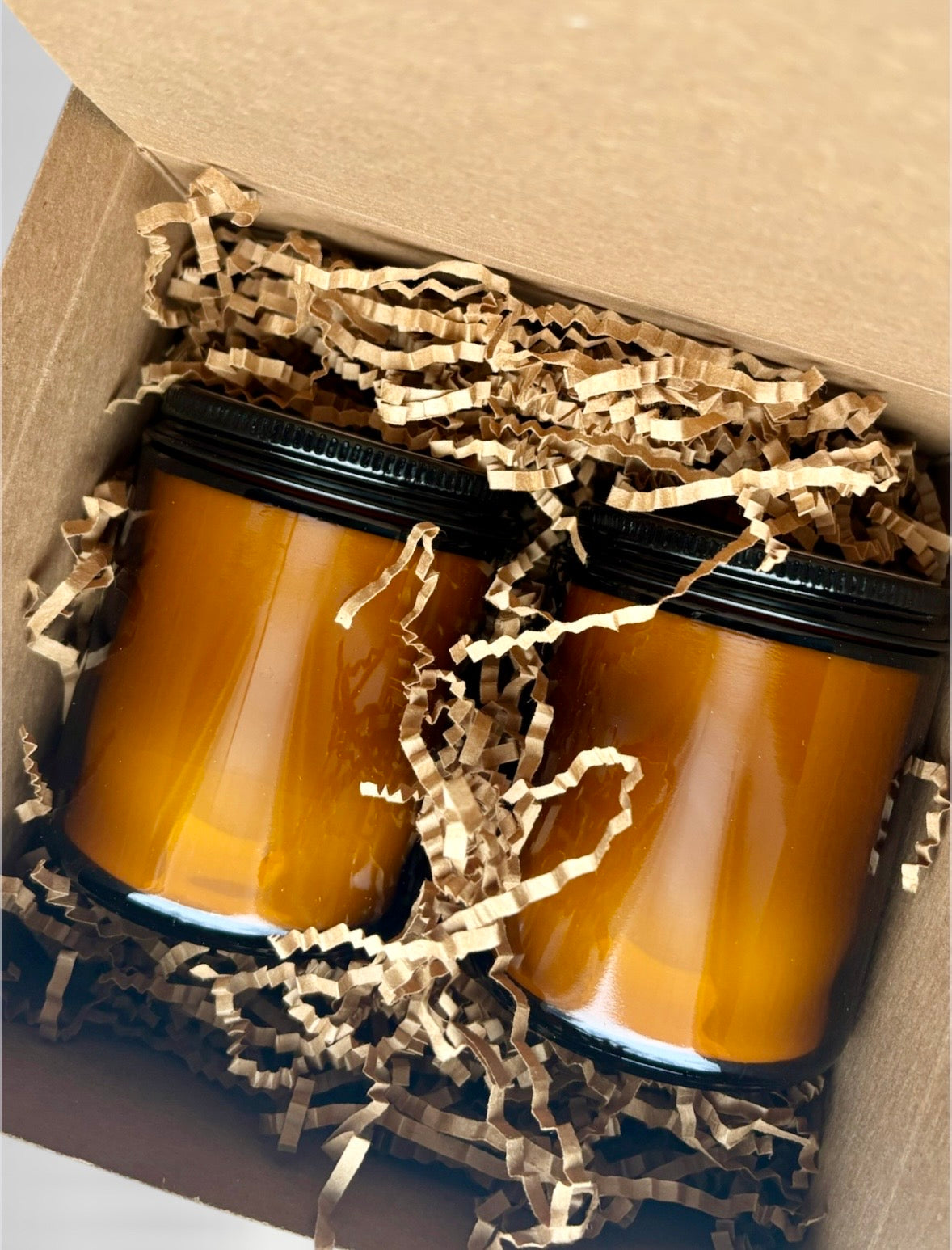 Valentine’s Day Soy Candle Box – 2 Candle Gift Set – aunaturelsoycandles